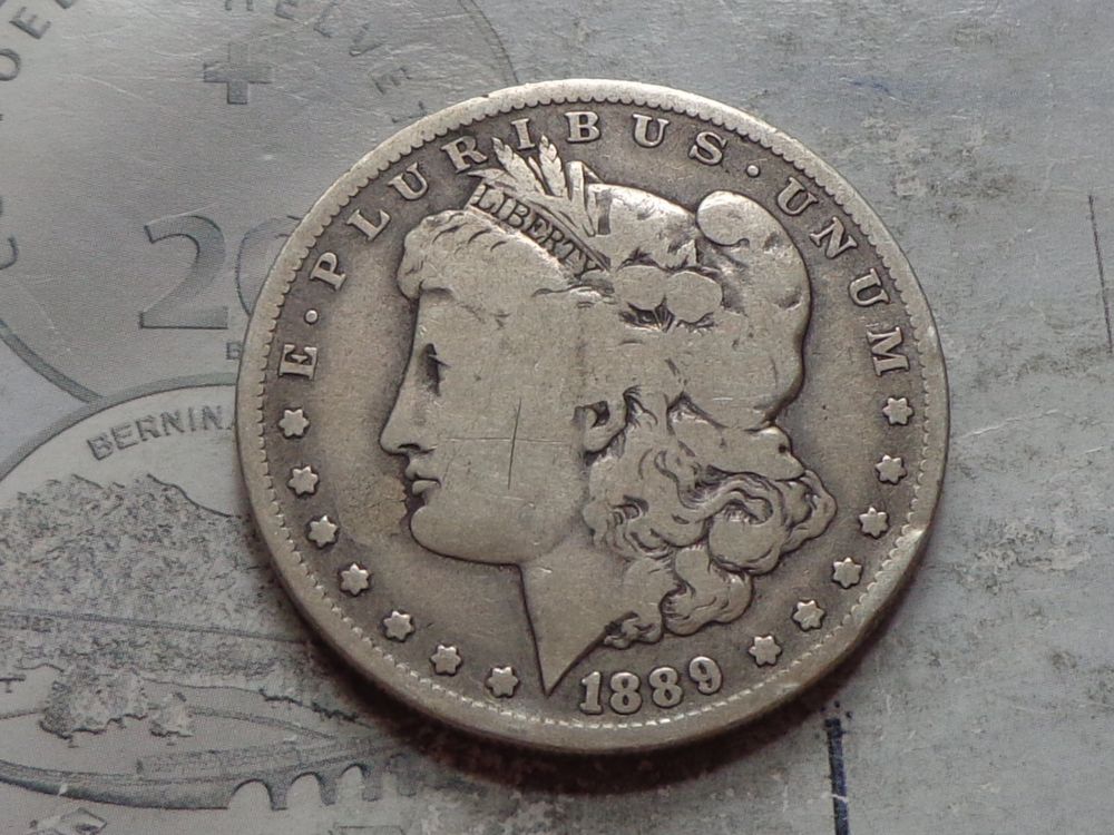 1 dollar USA 1889 "Morgan dollar" (Gebraucht) in Pully für CHF 27 – mit Lieferung auf Ricardo kaufen