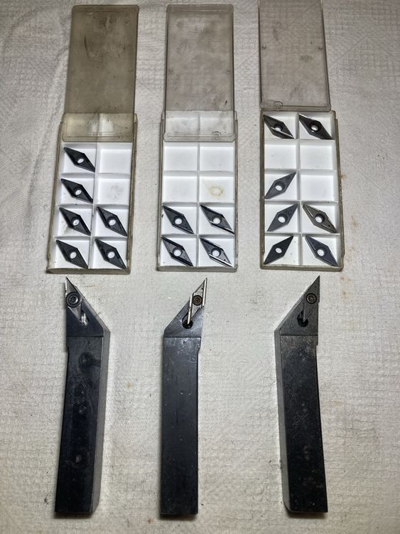 Seco 20x20 Drehstähle mit Wendeplatten (Gebraucht) in Worben für CHF 45 – mit Lieferung auf ...