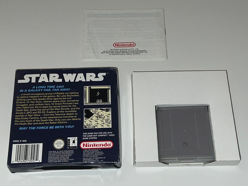 Nintendo Game Boy Classic (GB) Spiel - Star Wars (OVP) (Gebraucht) in ...
