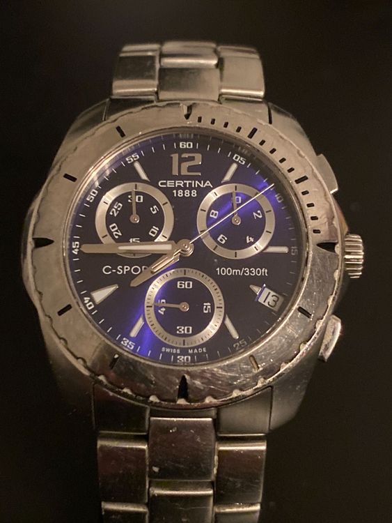 Certina C-Sport Chronograph 42 mm Quarz | Kaufen auf Ricardo