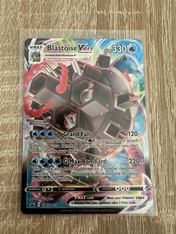 Pokemon Blastoise VMAX | Kaufen auf Ricardo