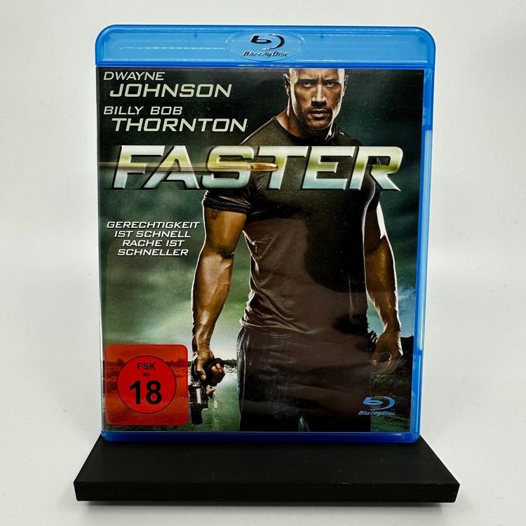 Blu-ray: Faster - Dwayne Johnson, Top Zustand, FSK 18 (Gebraucht) in ...