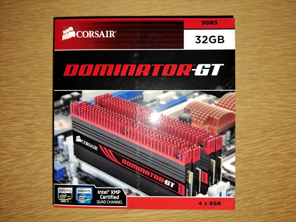 Corsair Dominator GT 32 GB DDR3, 1866 MHz Quad-Channel Kit | Kaufen auf ...