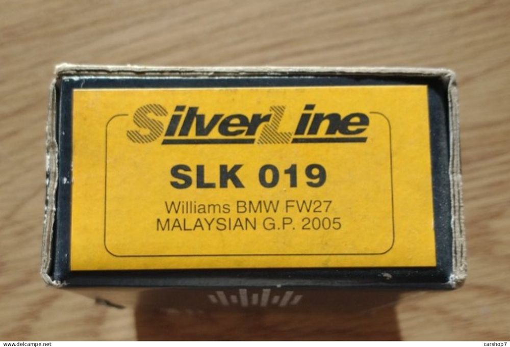Kit Silverline 1/43 Williams BMW FW27 GP 2005 - NO Tameo AMR (Neuf avec ...