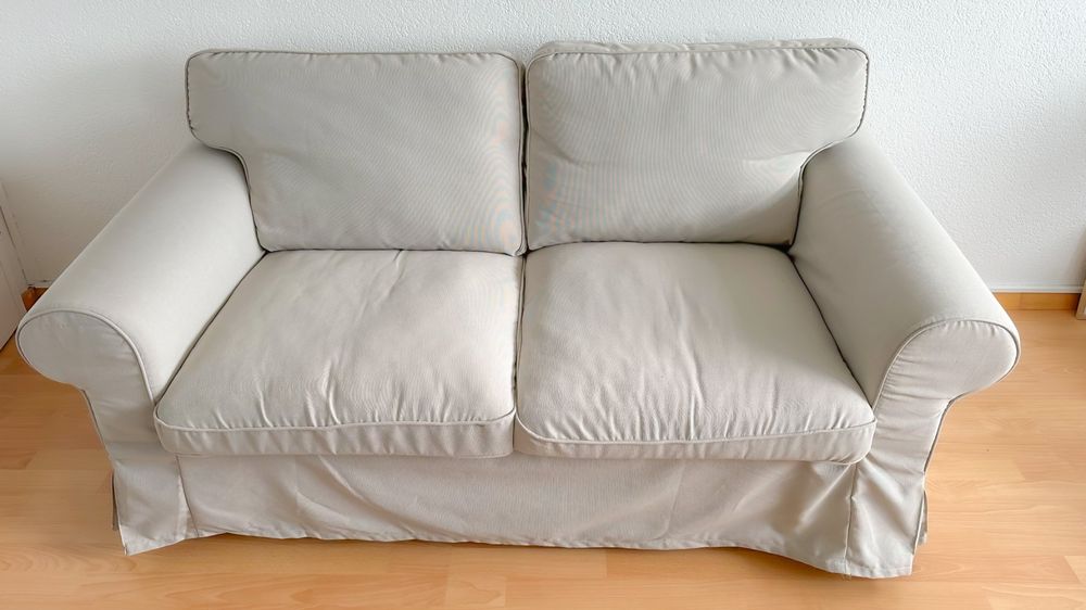 IKEA EKTORP - 2er Sofa Hellbeige | Kaufen auf Ricardo