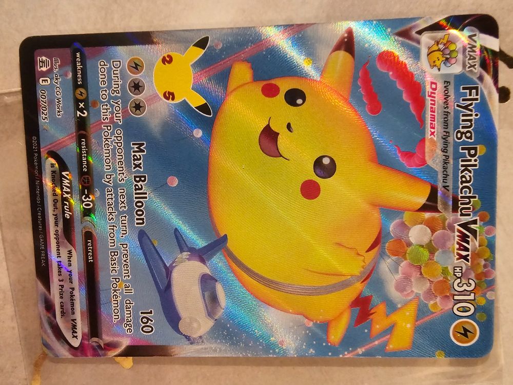 Flying Pikachu VMAX - Pokemon Celebrations - EN - 07/025 | Kaufen auf ...