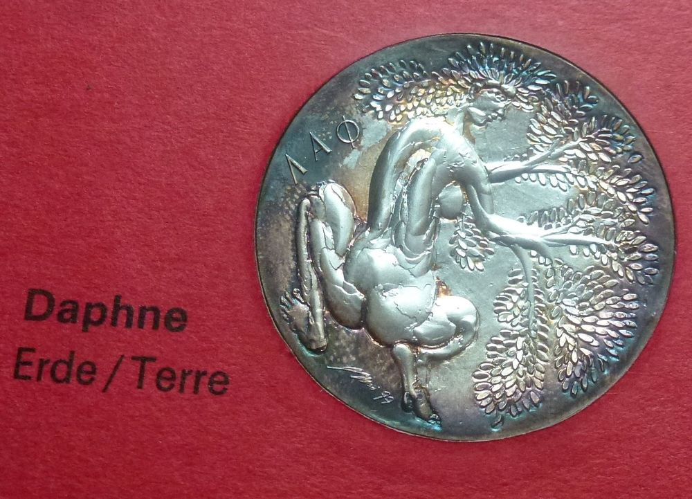 Hans Erni Silber Medaillen ++ die vier Elemente der Antike (Gebraucht) in Walkringen für CHF 250 ...