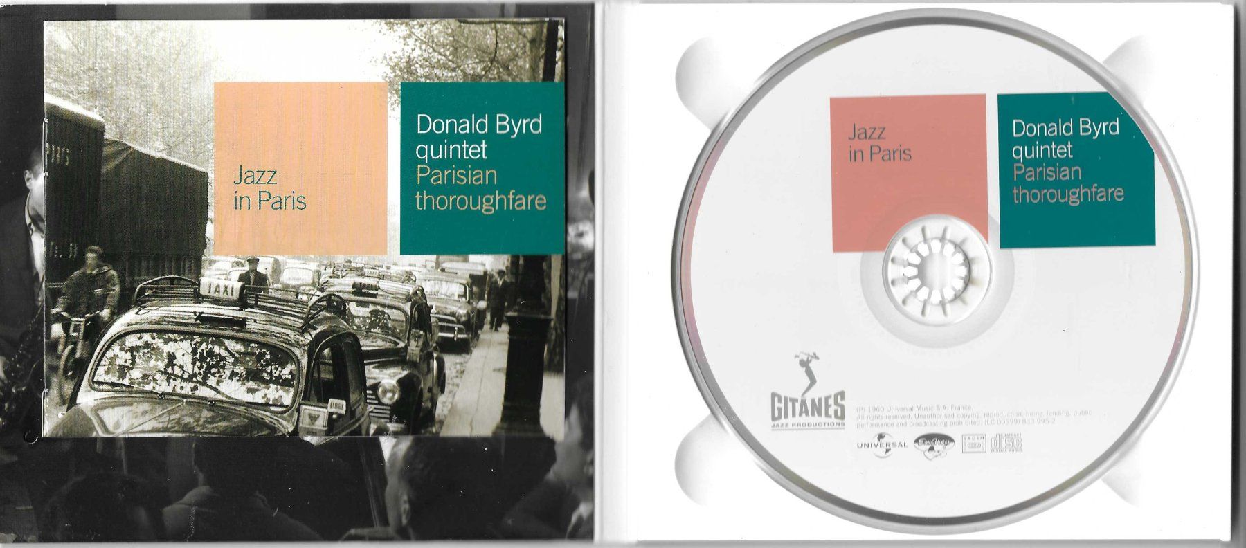 DONALD BYRD QUINTET - PARISIAN THOROUGHFARE (Gebraucht) in Bex für CHF ...