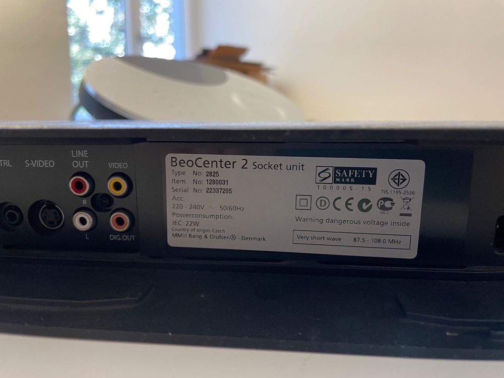 Bang & Olufsen BeoCenter 2 komplett (Gebraucht) in Bäretswil für CHF ...