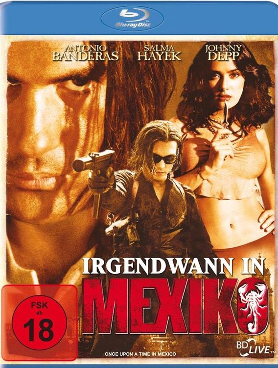 Irgendwann in Mexico (2003) Rodriguez/Banderas/Hayek/Depp/BD (Gebraucht) in Volketswil für CHF 6 ...