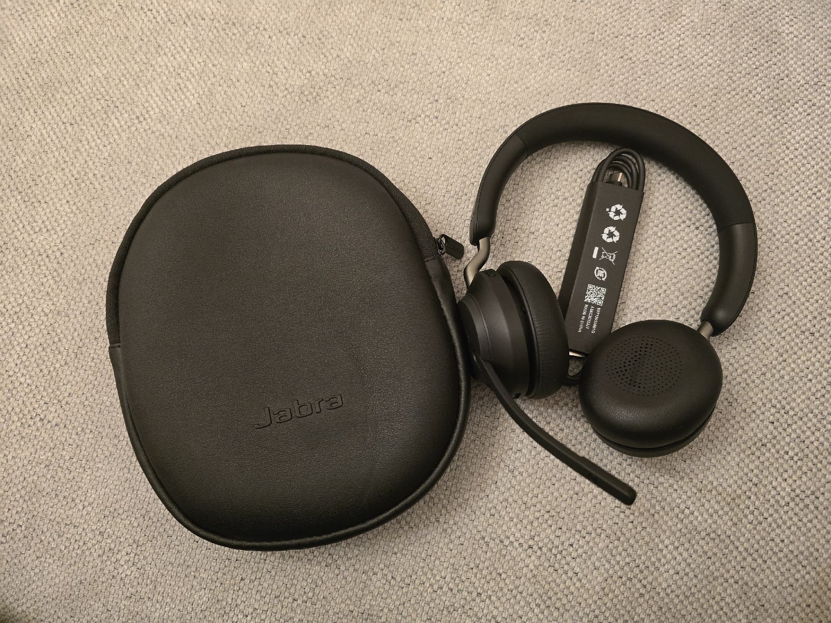 Jabra Evolve2 65 - Top Zustand - Inkl. Case! (Neu (gemäss Beschreibung ...
