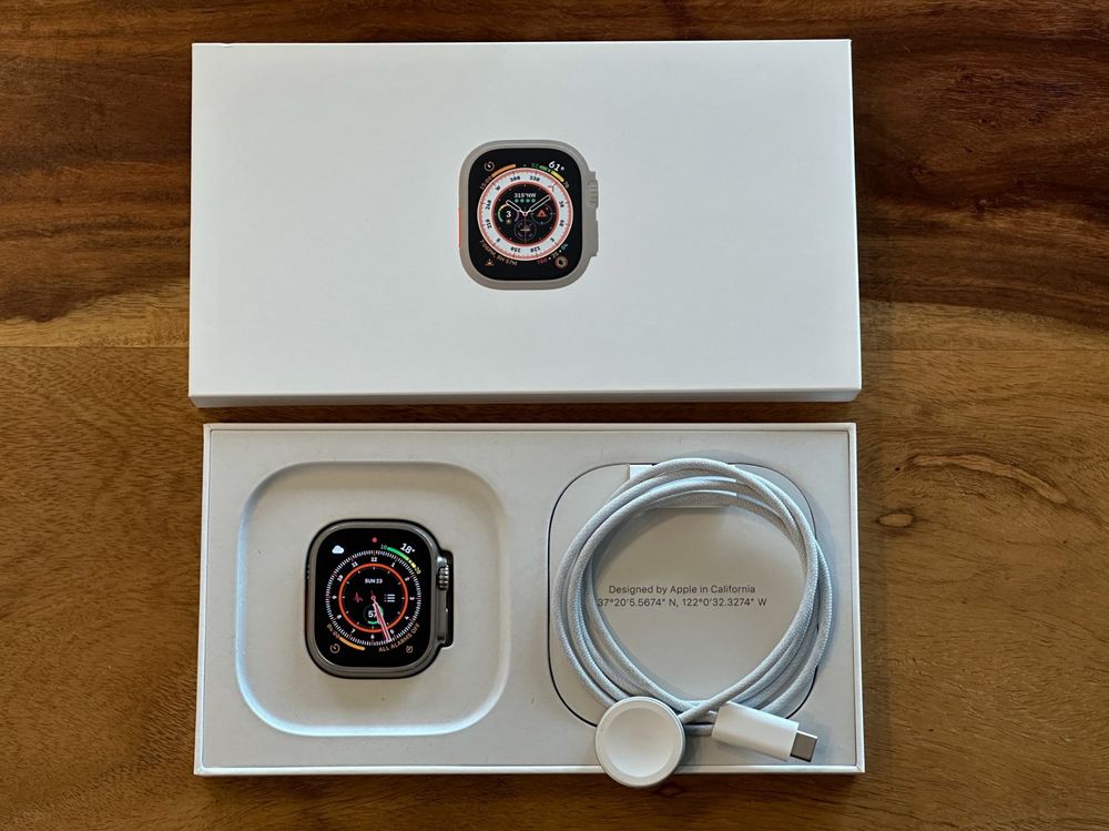 Apple Watch Ultra Alpine Loop M 49 mm, Titan, 4G (Gebraucht) in für CHF ...