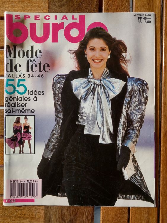 Burda spécial mode de fête E944 / années 90 (Gebraucht) in Lausanne für ...