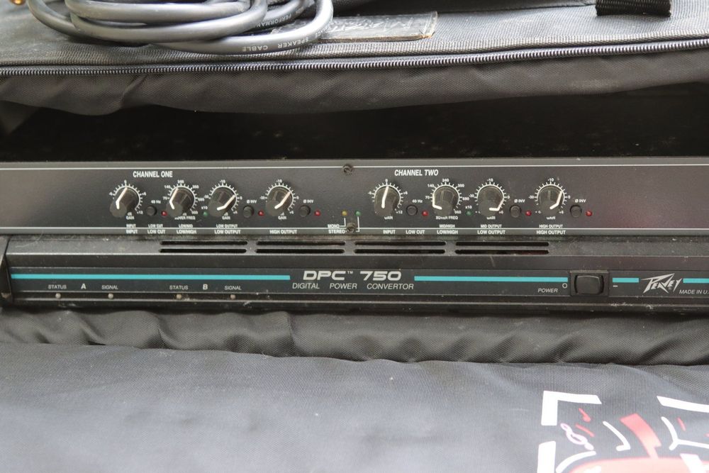 Power Amp Peavey DPC 750 & DBX & Rack & Kabel | Kaufen auf Ricardo
