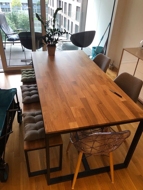 Table avec banc / Tisch mit Bank | Kaufen auf Ricardo