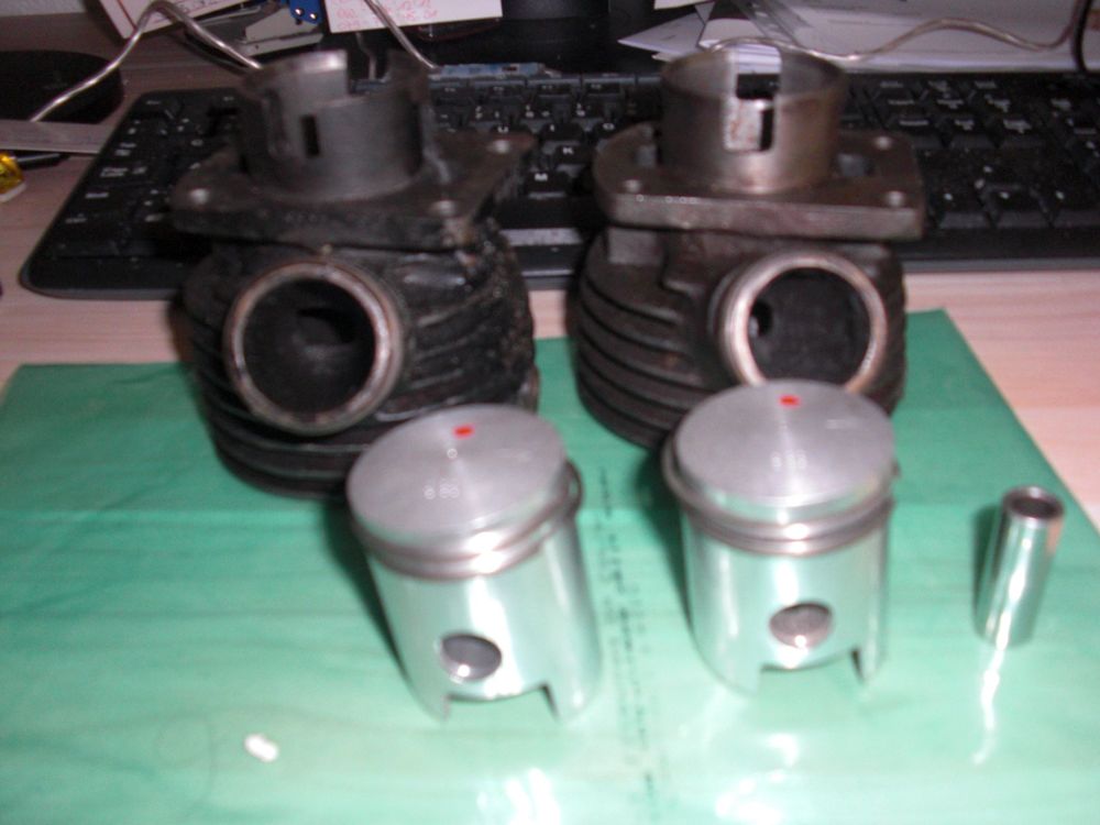 Sachs 502 Schlitz -Zylinder inkl. Mahle Kolben (Gebraucht) in Gränichen ...