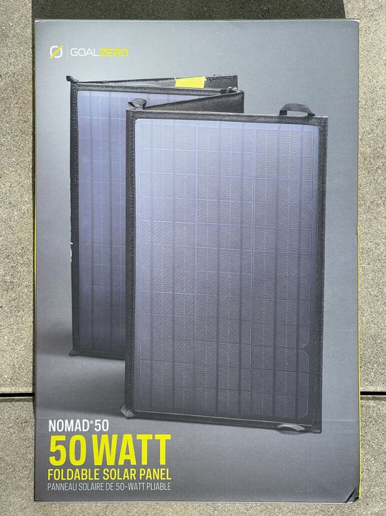 Goal Zero Solarpanel Nomad 50 | Kaufen auf Ricardo
