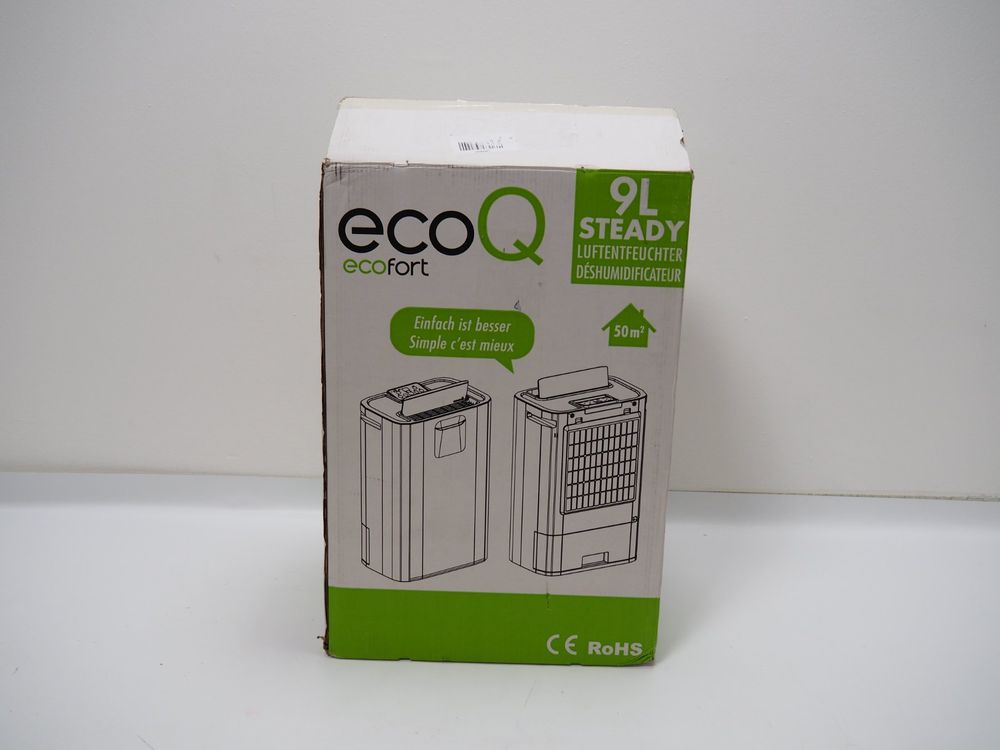 ECOQ Ecofort 9L steady Luftentfeuchter (16602) (Neu (gemäss ...