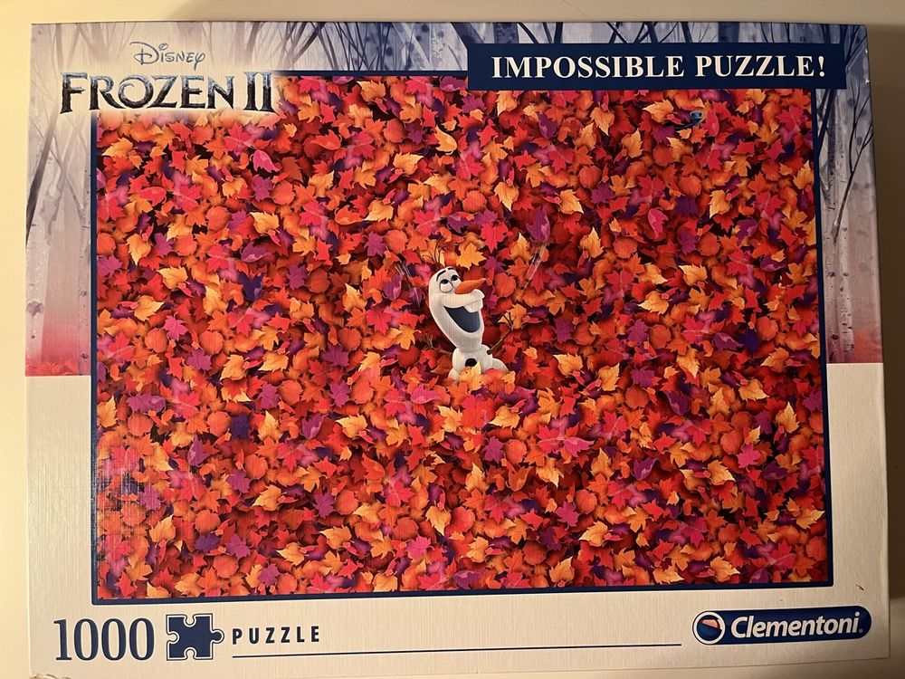 Disney Frozen 2 Puzzle 1000 Teile Herbstblätter Olaf | Kaufen auf Ricardo
