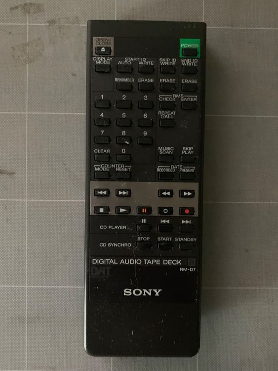SONY DTC-P7 Digital Audio Tabe Deck (Gebraucht) in Meilen für CHF 55 ...