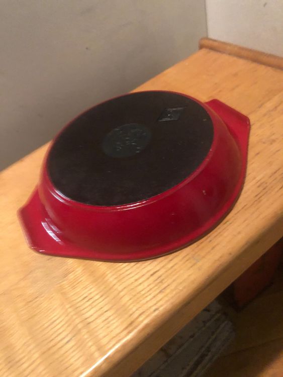 Gusseisenpfanne Guss Pfanne Emaille Emalco 18 Suisse | Kaufen auf Ricardo