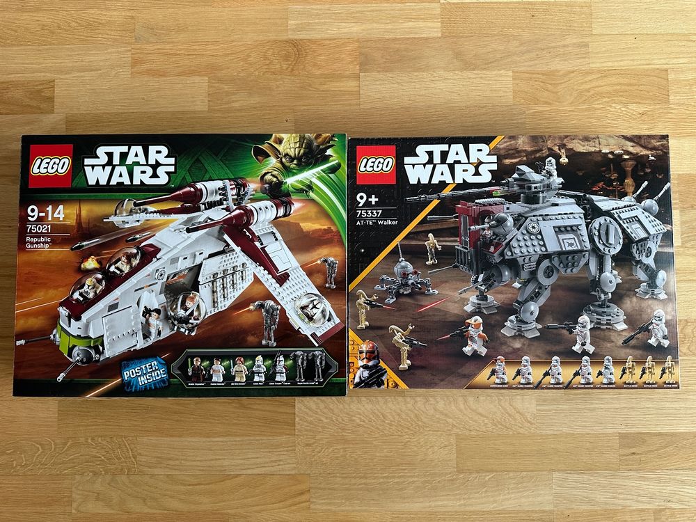 LEGO Star Wars Republic Gunship & AT-TE | Kaufen auf Ricardo