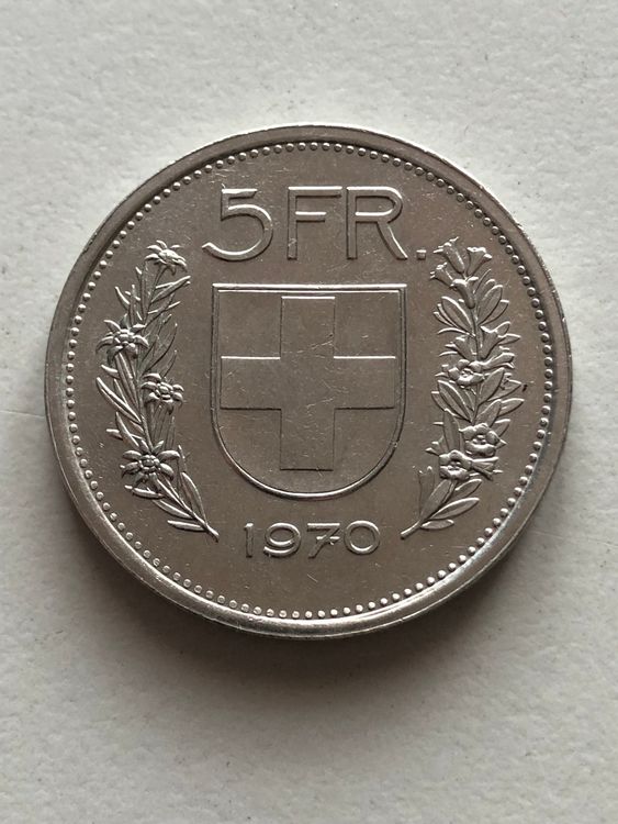 5 Fr. 1970 | Kaufen auf Ricardo