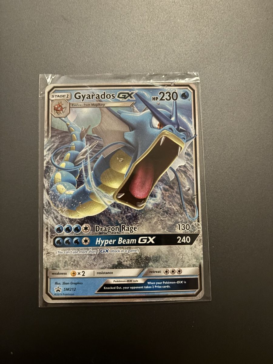Carta Pokémon Gyarados GX Promo - Perfect Condition (Nuovo (secondo la ...