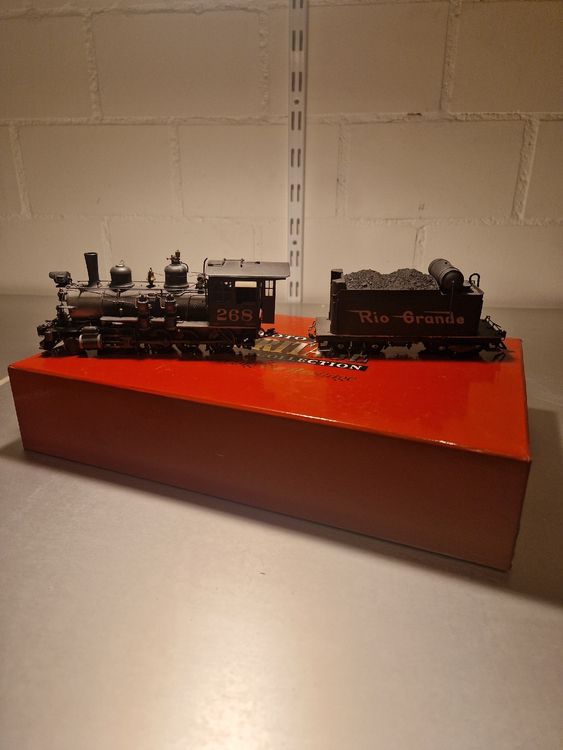 Rio Grande C-16 Nr. 268 - Wunderschöne Modell Dampflok (Neu (gemäss ...