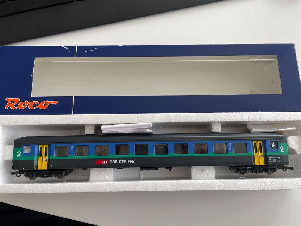 Roco: SBB EW II B, Zweitklass Kolibri/Papagei, Nr. 44496 | Kaufen auf Ricardo