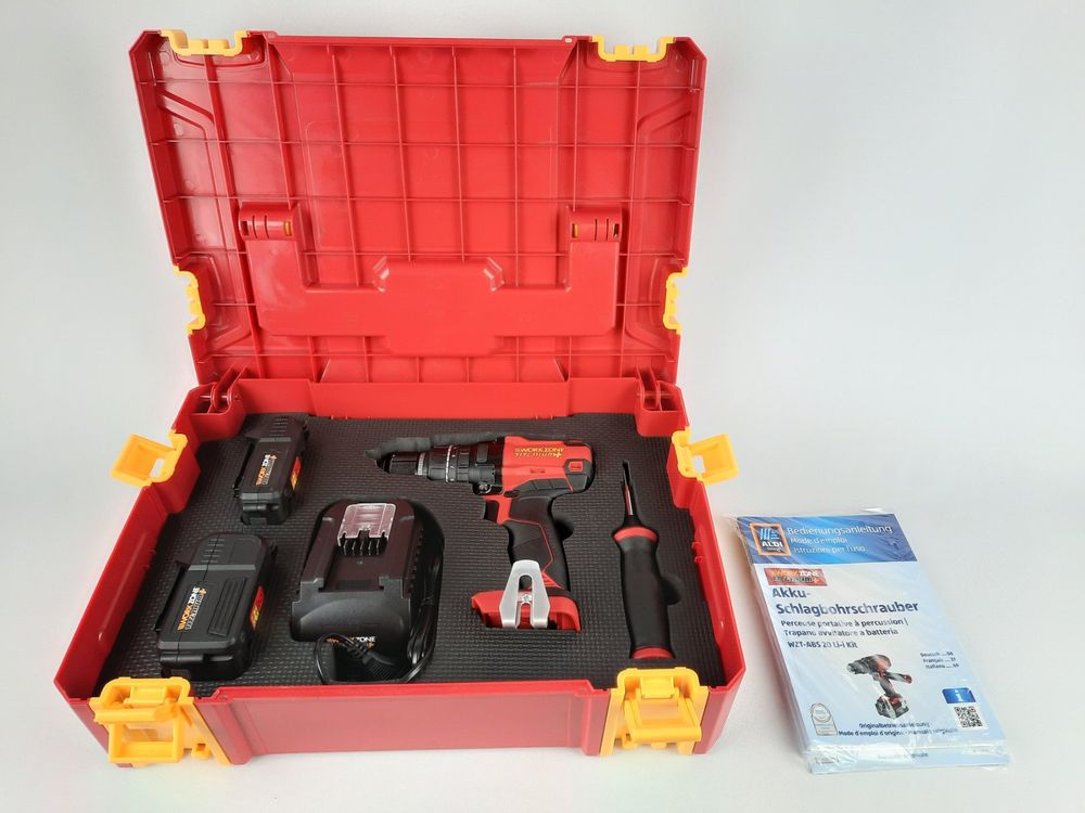 WORK ZONE TITANIUM 18 V Premium Akkubohrmaschine (Neu (gemäss ...