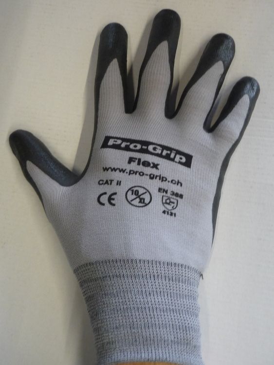 144 Paar XL Pro Grip Flex Nitril Arbeitshandschuhe Garten us (Neu und originalverpackt) in ...