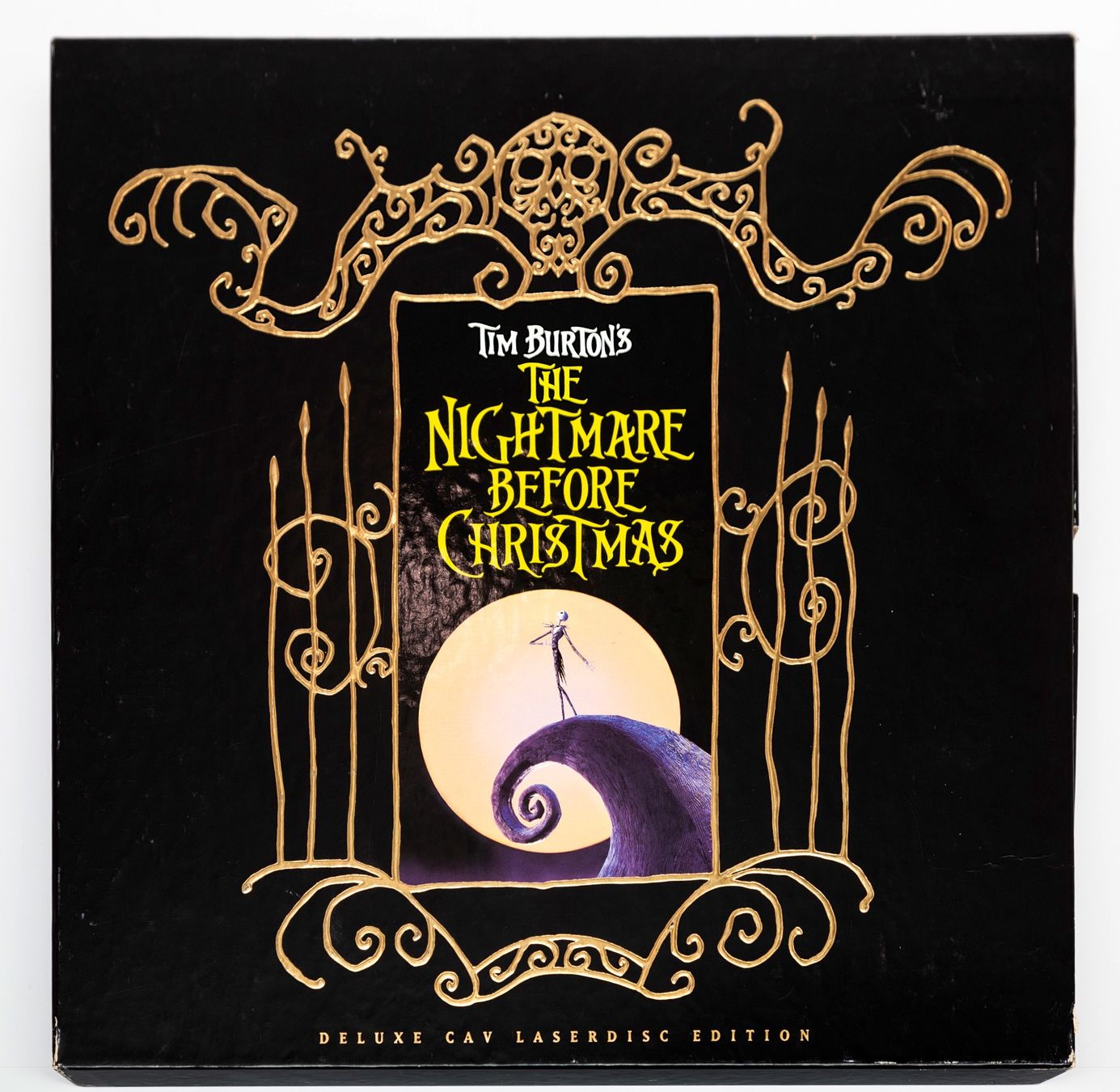 TIM BURTON - THE NIGHTMARE BEFORE CHRISTMAS - LASERDISC BOX (Neu ...
