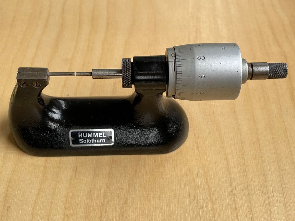 Mikrometer Hummel Solothurn antik | Kaufen auf Ricardo