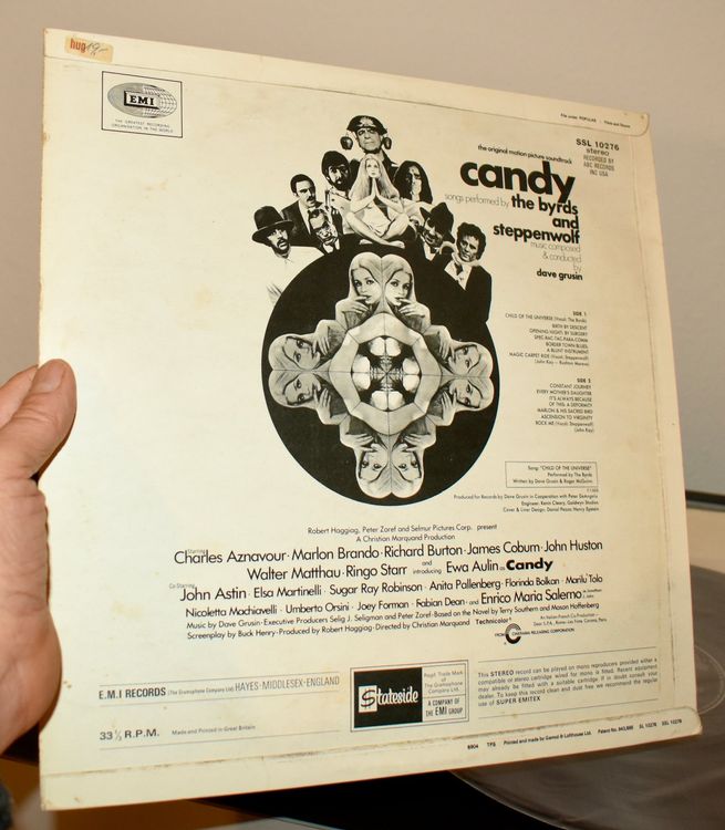 SOUNDTRACK Candy UK LP 1968 S Steppenwolf THE BYRDS grusin | Kaufen auf ...