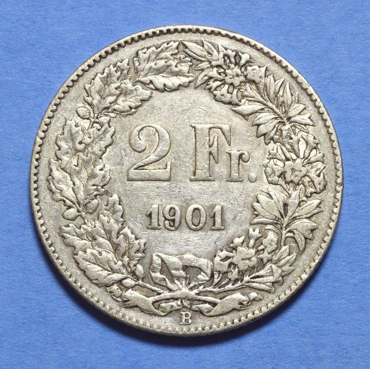 2 Franken 1901 (Gebraucht) in Oberglatt ZH für CHF 76 – mit Lieferung auf Ricardo kaufen