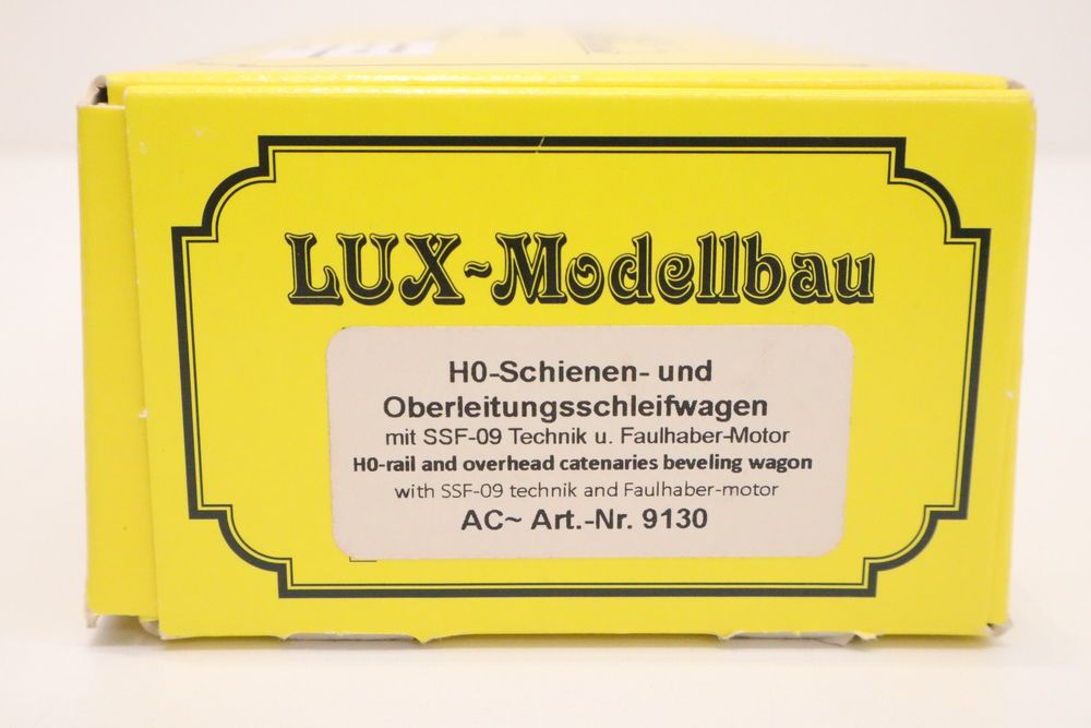 LUX Modellbau 9130 DB Schienenschleifwagen, AC H0 (Gebraucht) in Basel ...