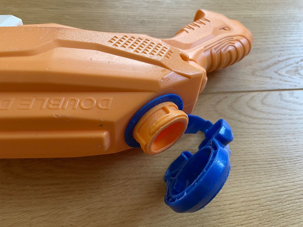Nerf Super Soaker - Double Drench - Wasserpistole (Gebraucht) in ...