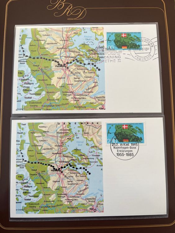 1985 30 Jahre Bonn-Kopenhagener Erklärungen 6 Briefe (546) (Gebraucht) in Hinwil für CHF 3 – mit ...