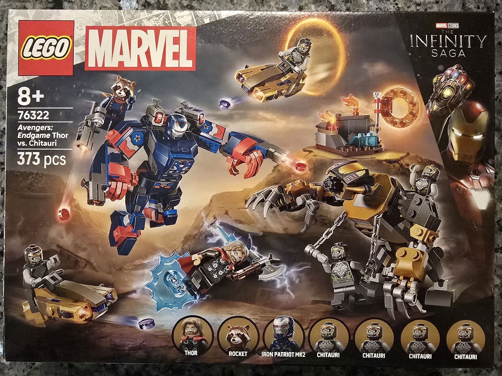 LEGO Marvel Avengers 76322 Endgame Thor vs. Chitauri (Neu (gemäss ...