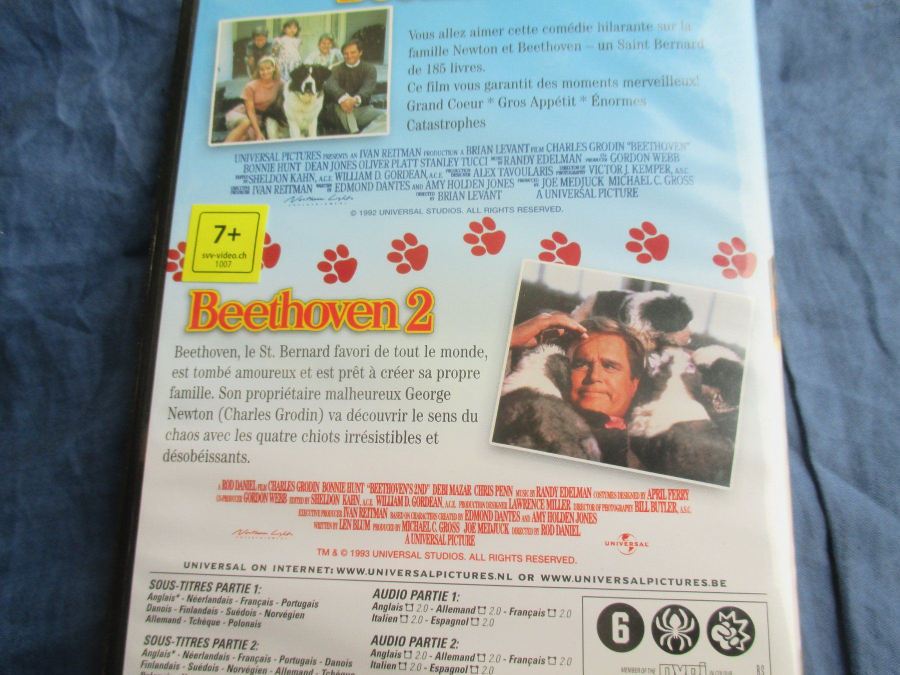 Beethoven 1 & 2 (double dvd) (D'occasion) à Colombier NE pour CHF 5 ...