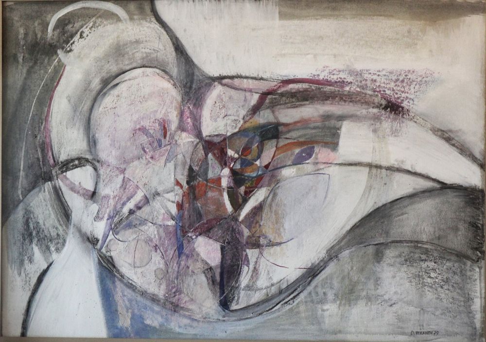 VERAGUTH Orig. Gemälde aus Nachlass 81x109 cm 55.5 x 80.5 cm (Gebraucht ...