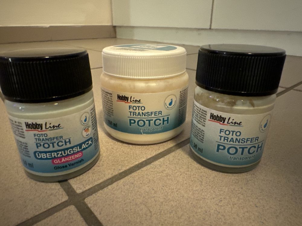 Hobby Line Foto Transfer Potch Set (Neu (gemäss Beschreibung)) in ...
