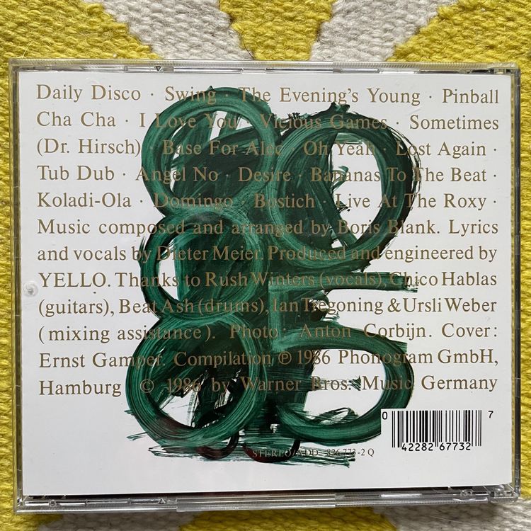 YELLO-1980-1985 THE NEW MIX IN ONE GO | Kaufen auf Ricardo