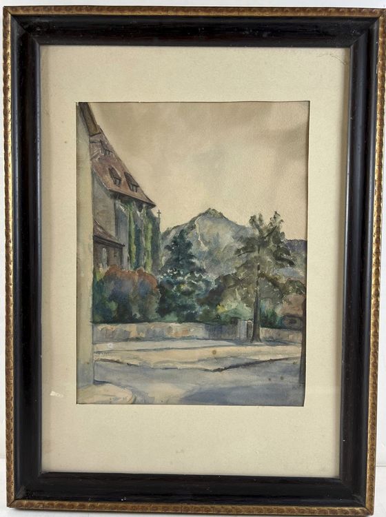 Antike Landschaft Aquarell Unleserlich Signiert (Gebraucht) in Neuhausen am Rheinfall für CHF 1 ...