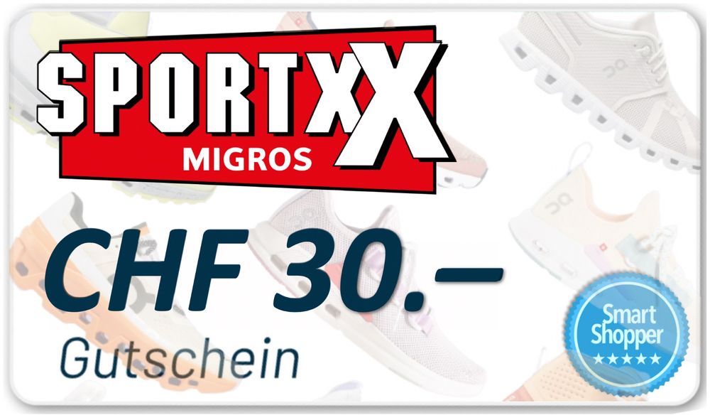 CHF 30.– SPORTX Gutschein ab CHF 100.– (auch auf Aktionen) | Kaufen auf Ricardo