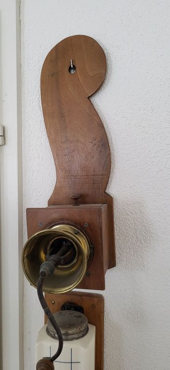 Alte Kaffeemühle mit Wandhalterung | Kaufen auf Ricardo