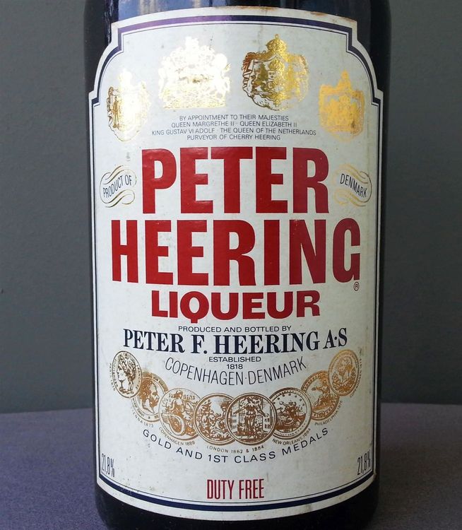 Alkohol PETER HEERING, Kirsch-LIQUEUR, um 1990 (Neu (gemäss ...