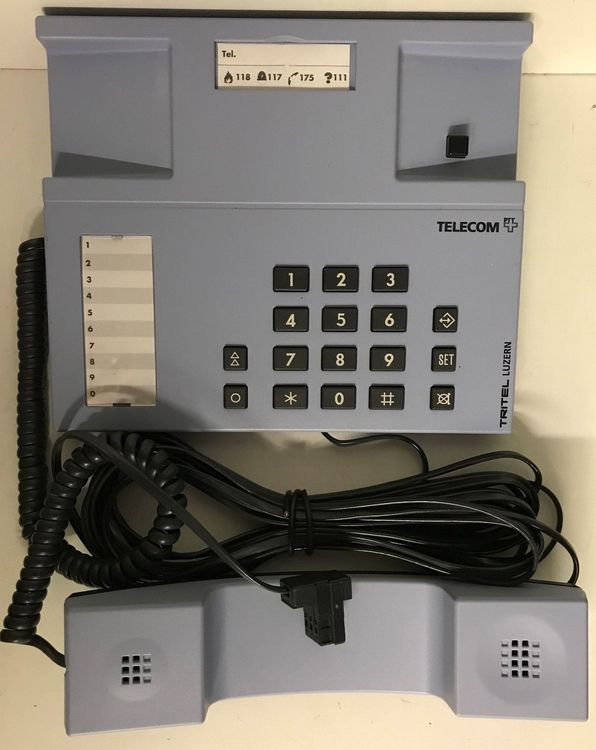 Telefonapparat analog Luzern (Gebraucht) in Hergiswil NW für CHF 13 – mit Lieferung auf Ricardo ...