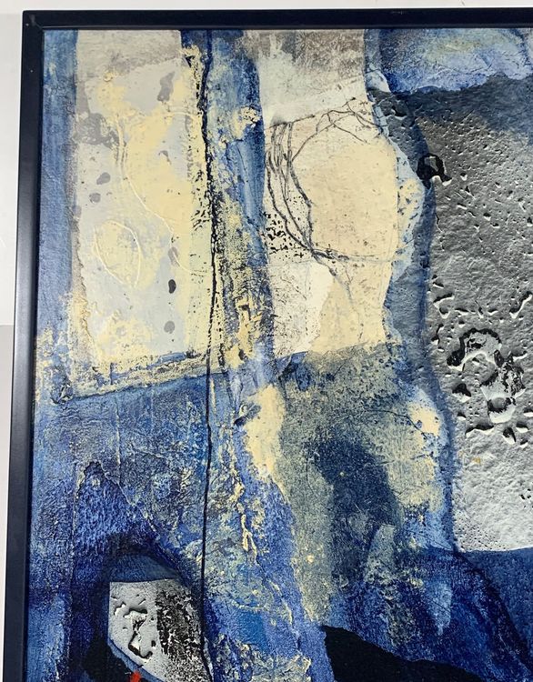 Lionel (1949-2020) grosses Abstraktes Gemälde (Gebraucht) in Root für ...